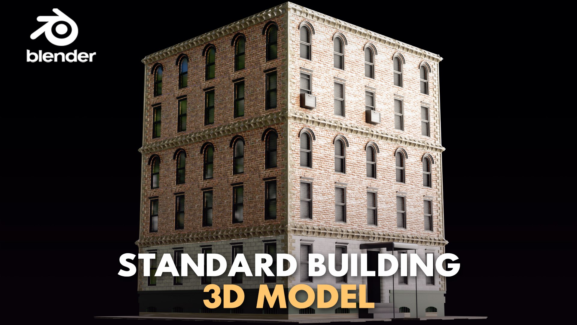 Standard Building 3D Model - TurboSquid 2042052