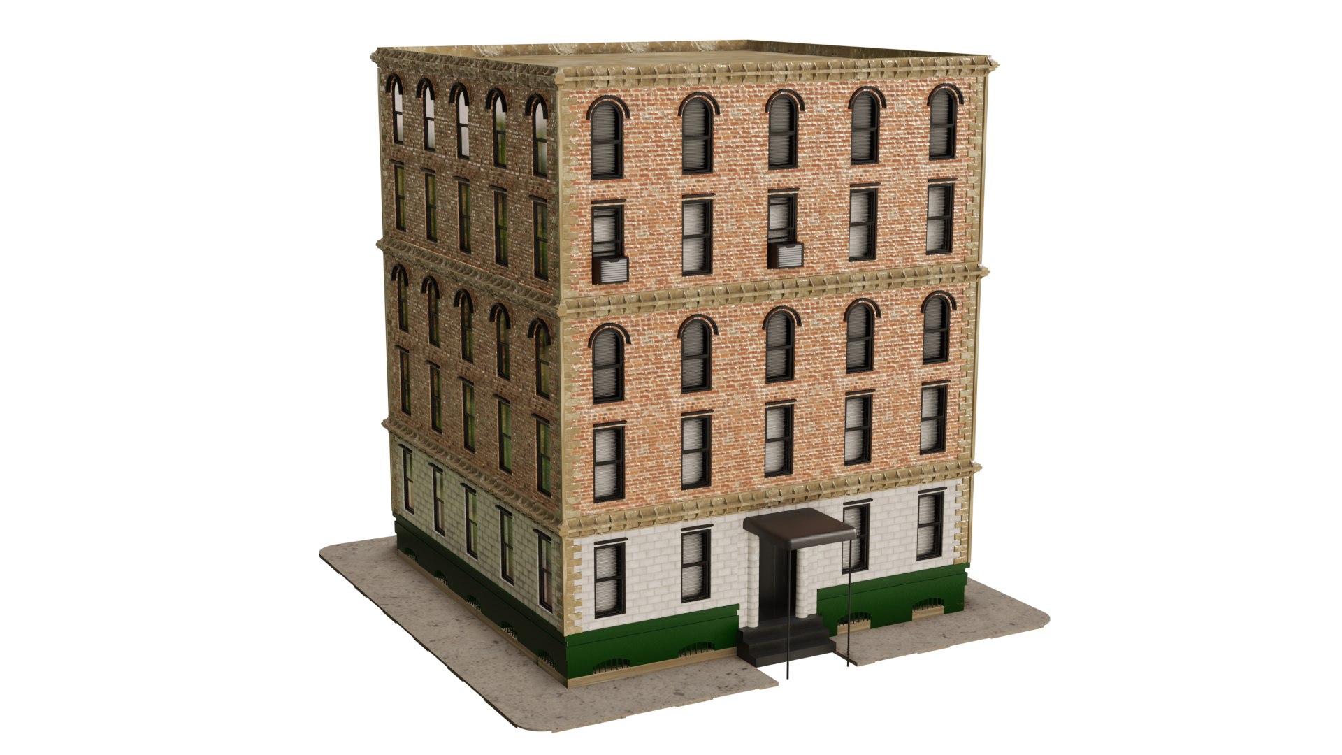 Standard Building 3D Model - TurboSquid 2042052