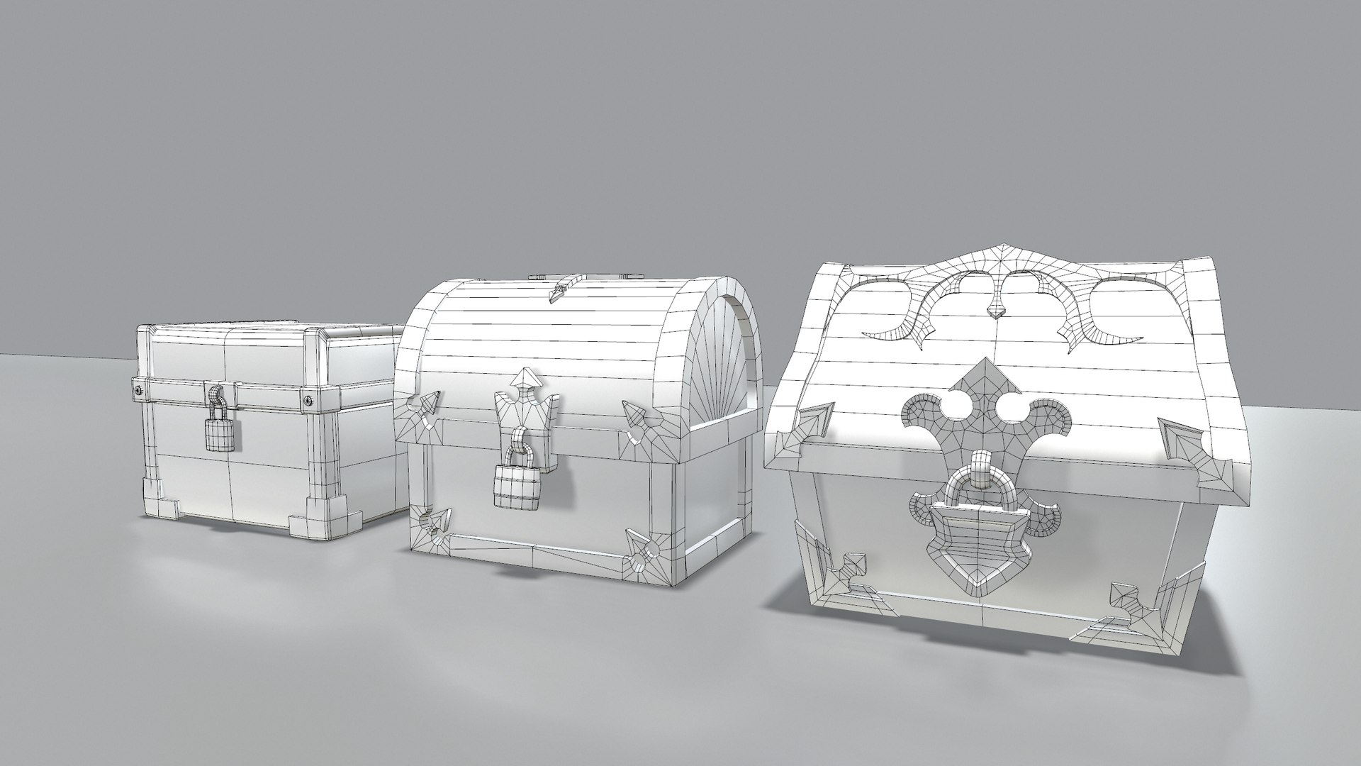 Box Chest 3D Model - TurboSquid 2059895