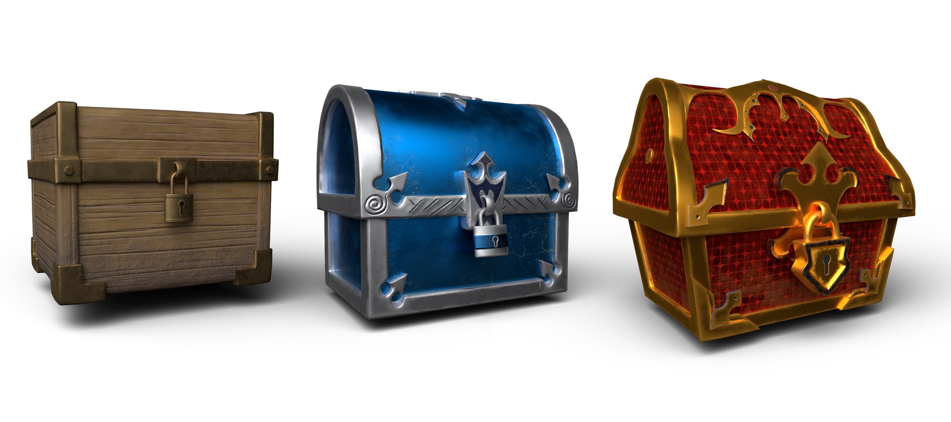 Box Chest 3D Model - TurboSquid 2059895