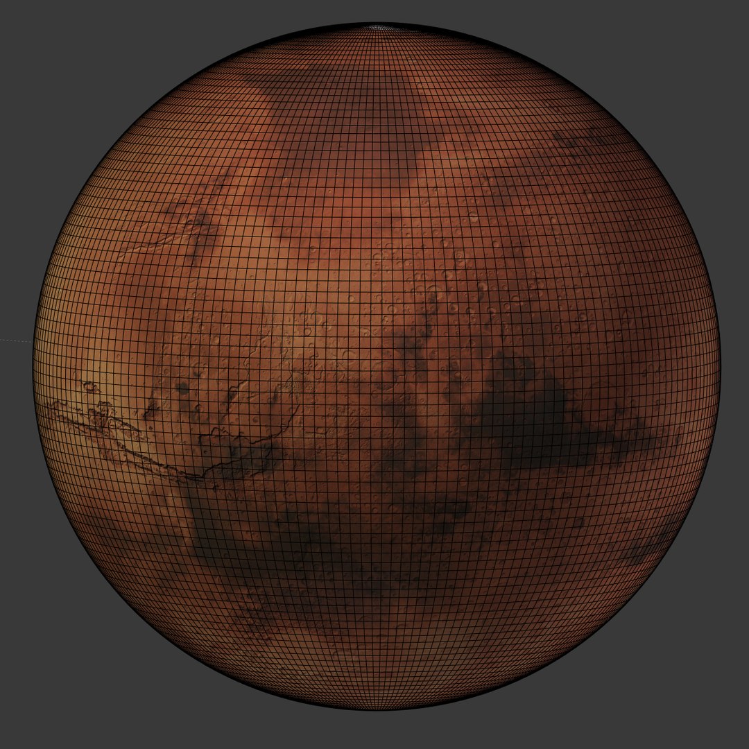 3D Mars Planet - TurboSquid 1354321