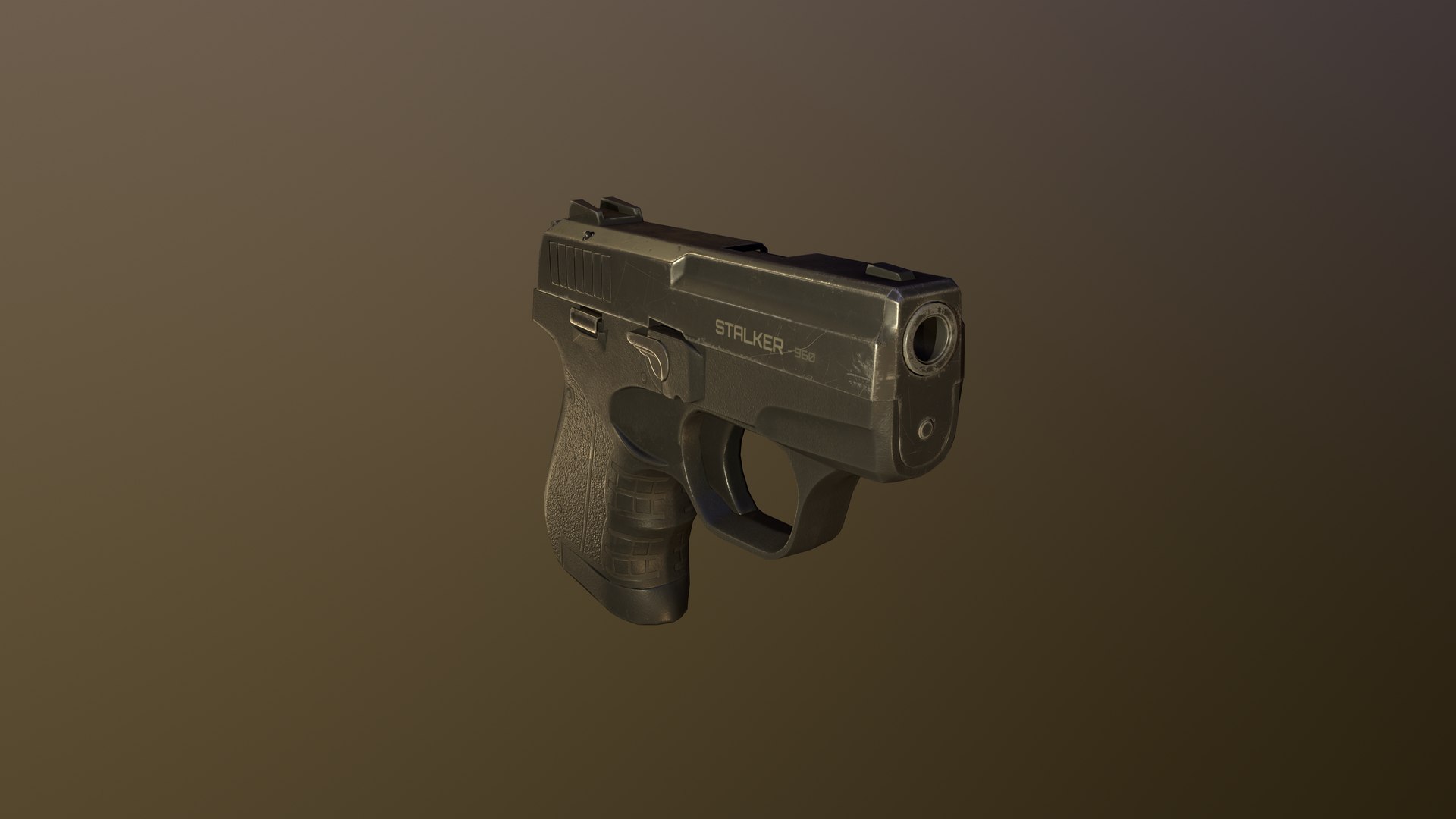 Gun Stalker 960 Low-poly 3D Model 3D Model - TurboSquid 2343921