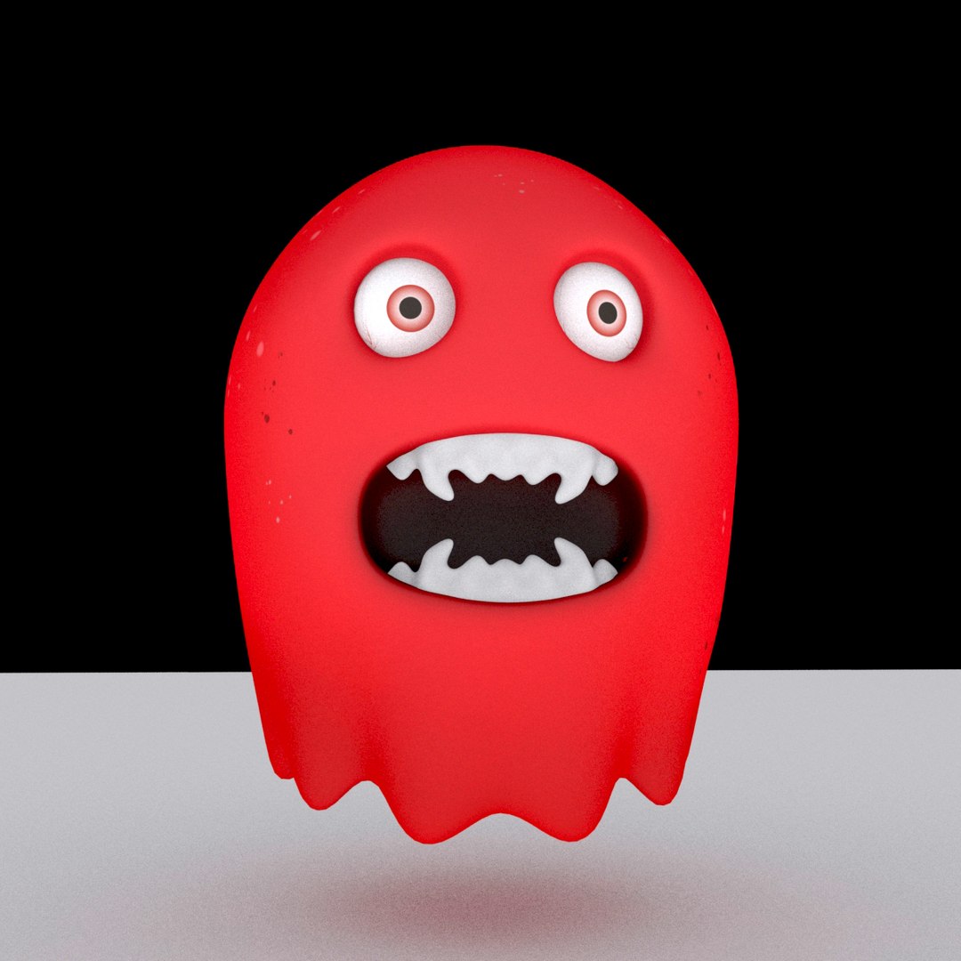 Pacman Monster 3D Model - TurboSquid 1953497