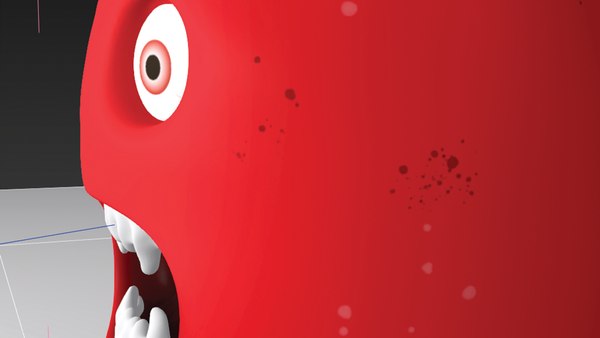 Pacman monster 3D model - TurboSquid 1953497