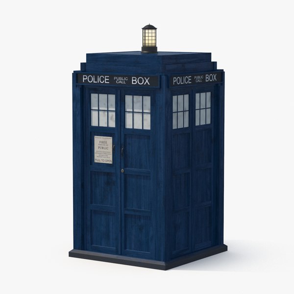 3D Tardis Models | TurboSquid