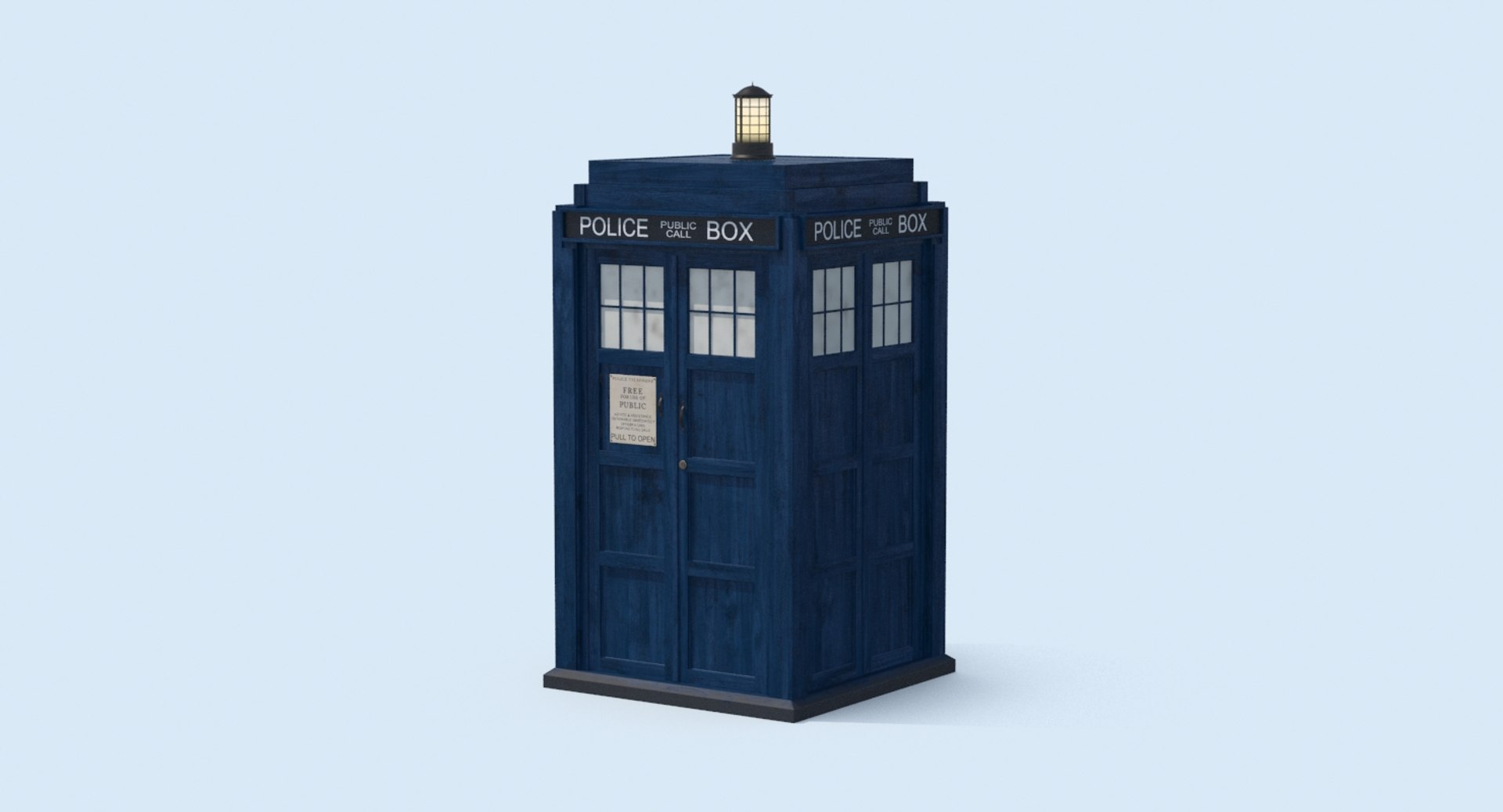 3d Model Tardis