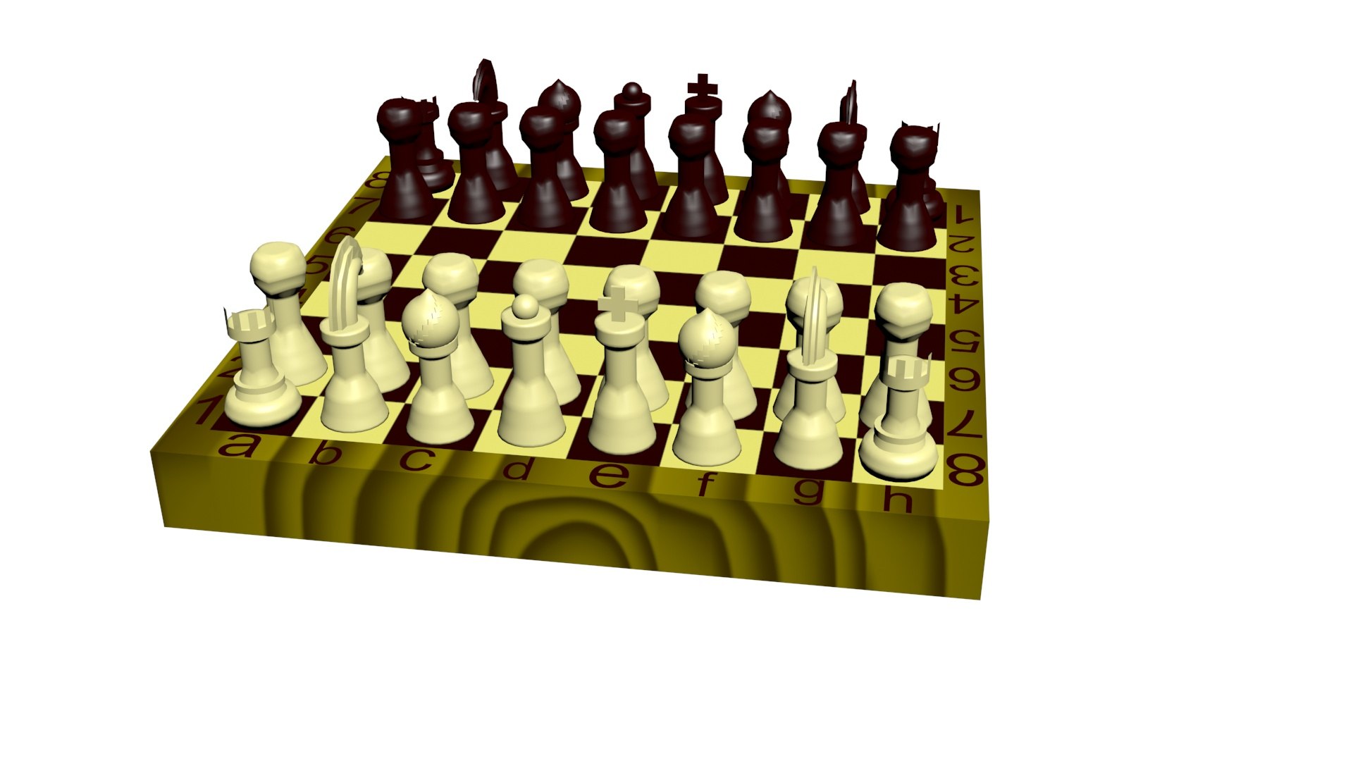 3D Chess - TurboSquid 1593566