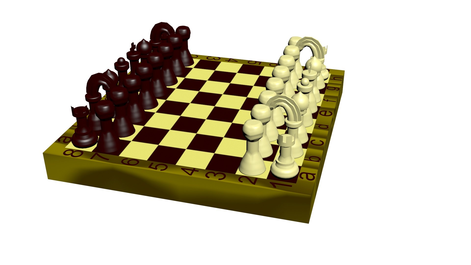 3D Chess - TurboSquid 1593566