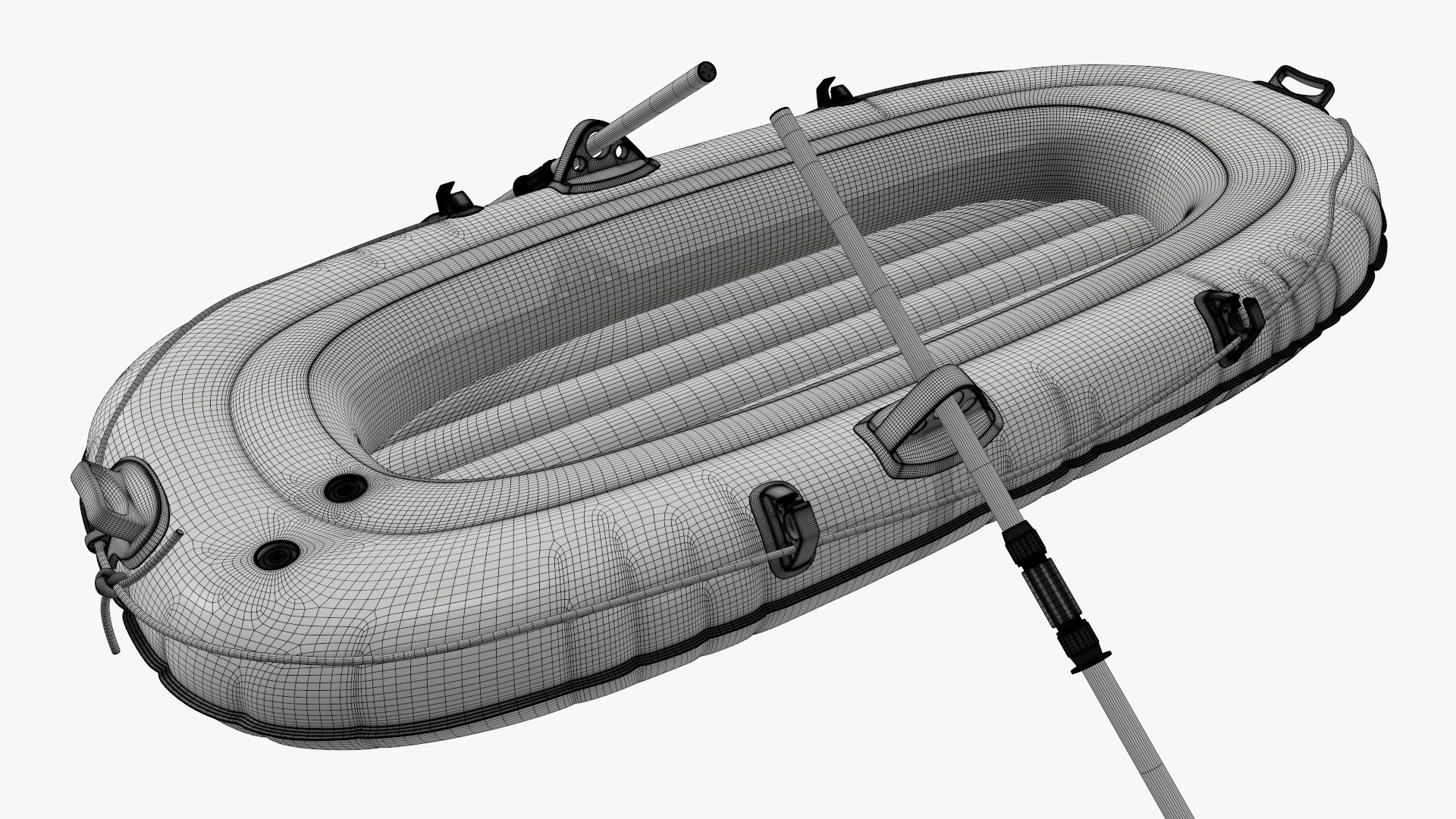 Inflatable boat 3D - TurboSquid 1621727