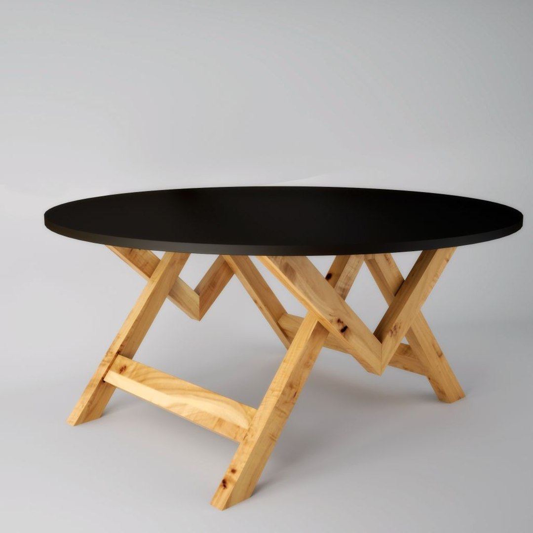 Presentation Table 3d Model