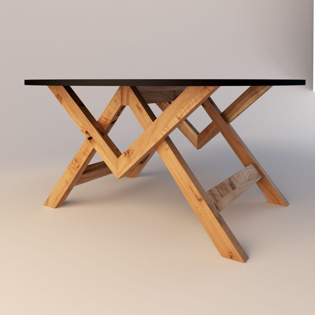 Presentation Table 3d Model