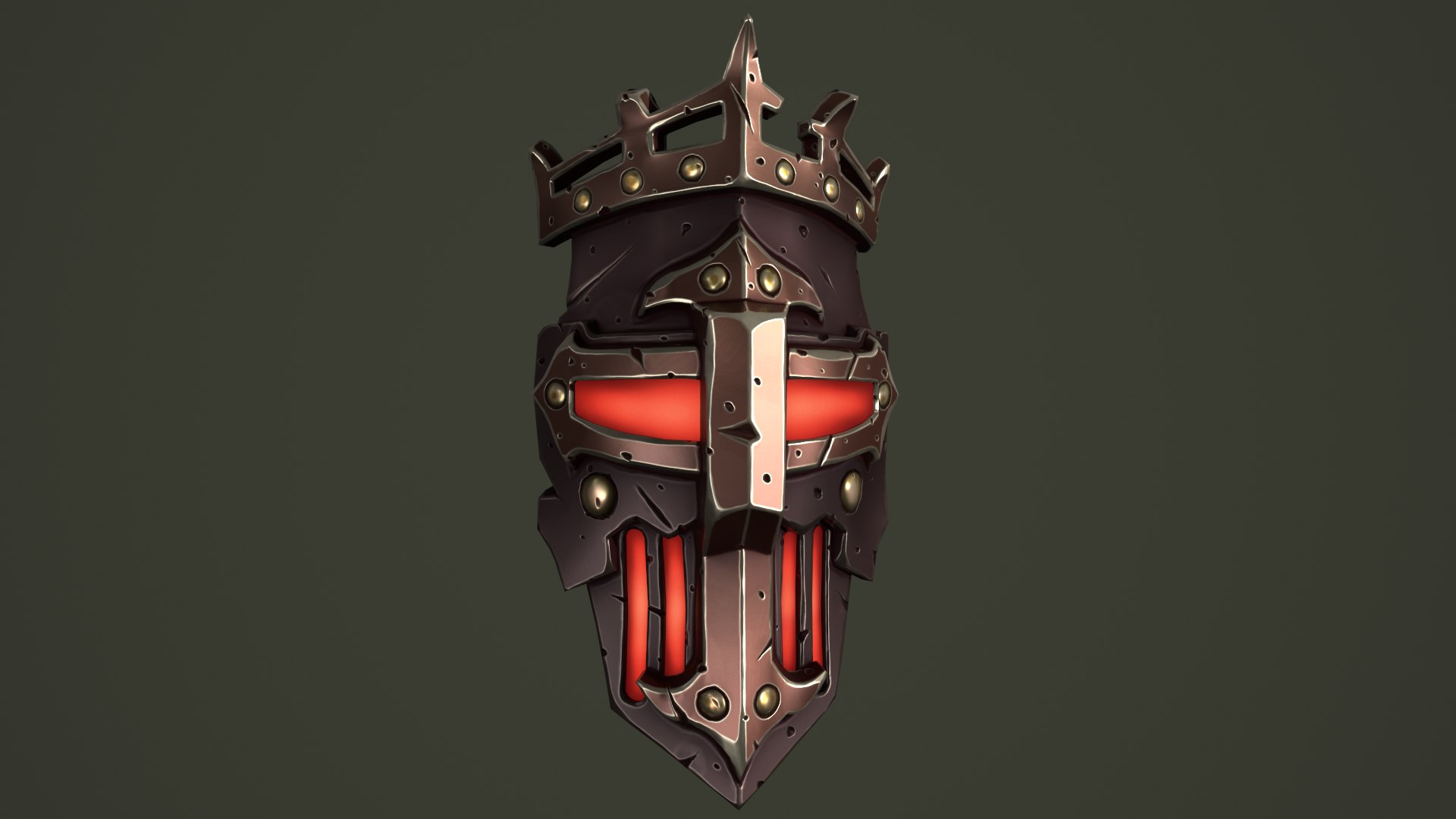 3D Knight mask - TurboSquid 1864002