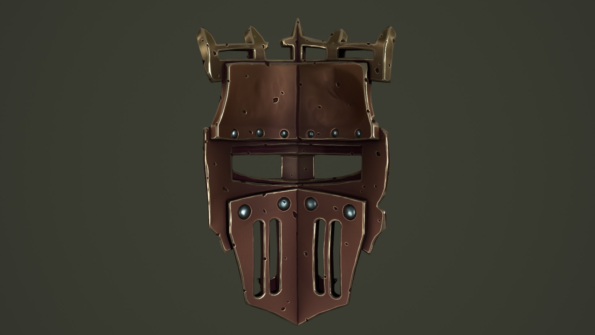 3D Knight mask - TurboSquid 1864002