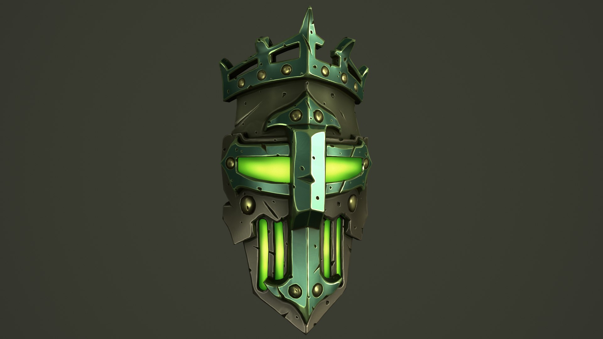3D Knight mask - TurboSquid 1864002