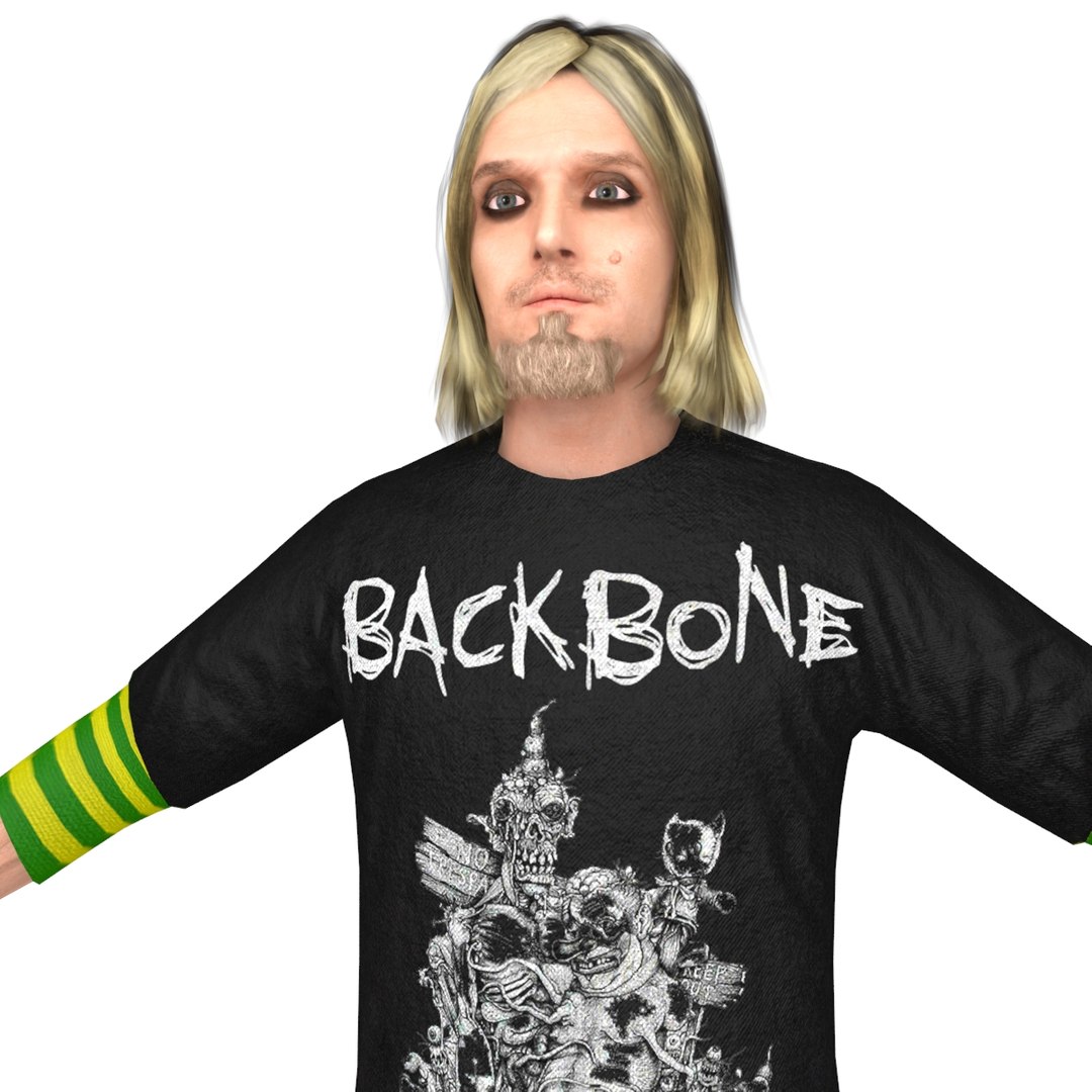 3D Model Guitar Player - TurboSquid 1304680