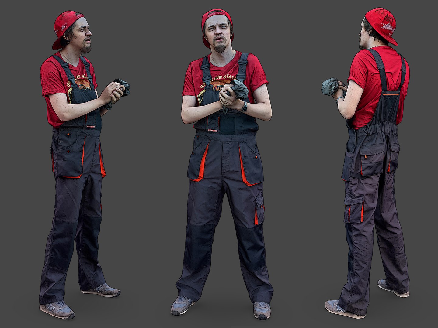 3D Model Stylized Car Mechanic Character - TurboSquid 1723888