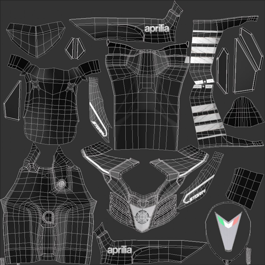 Aprilia 3D Model - TurboSquid 1857382