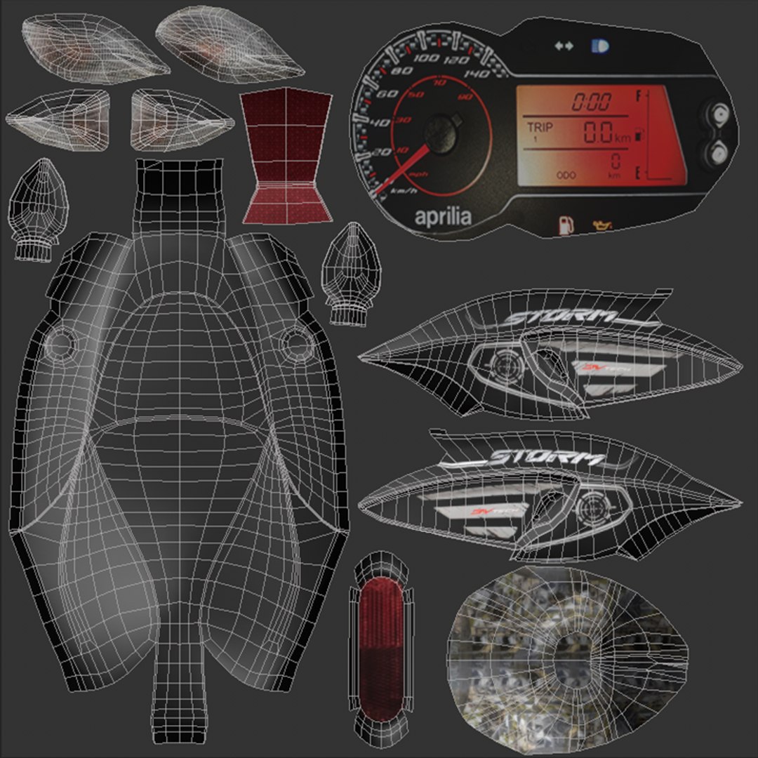 Aprilia 3D Model - TurboSquid 1857382