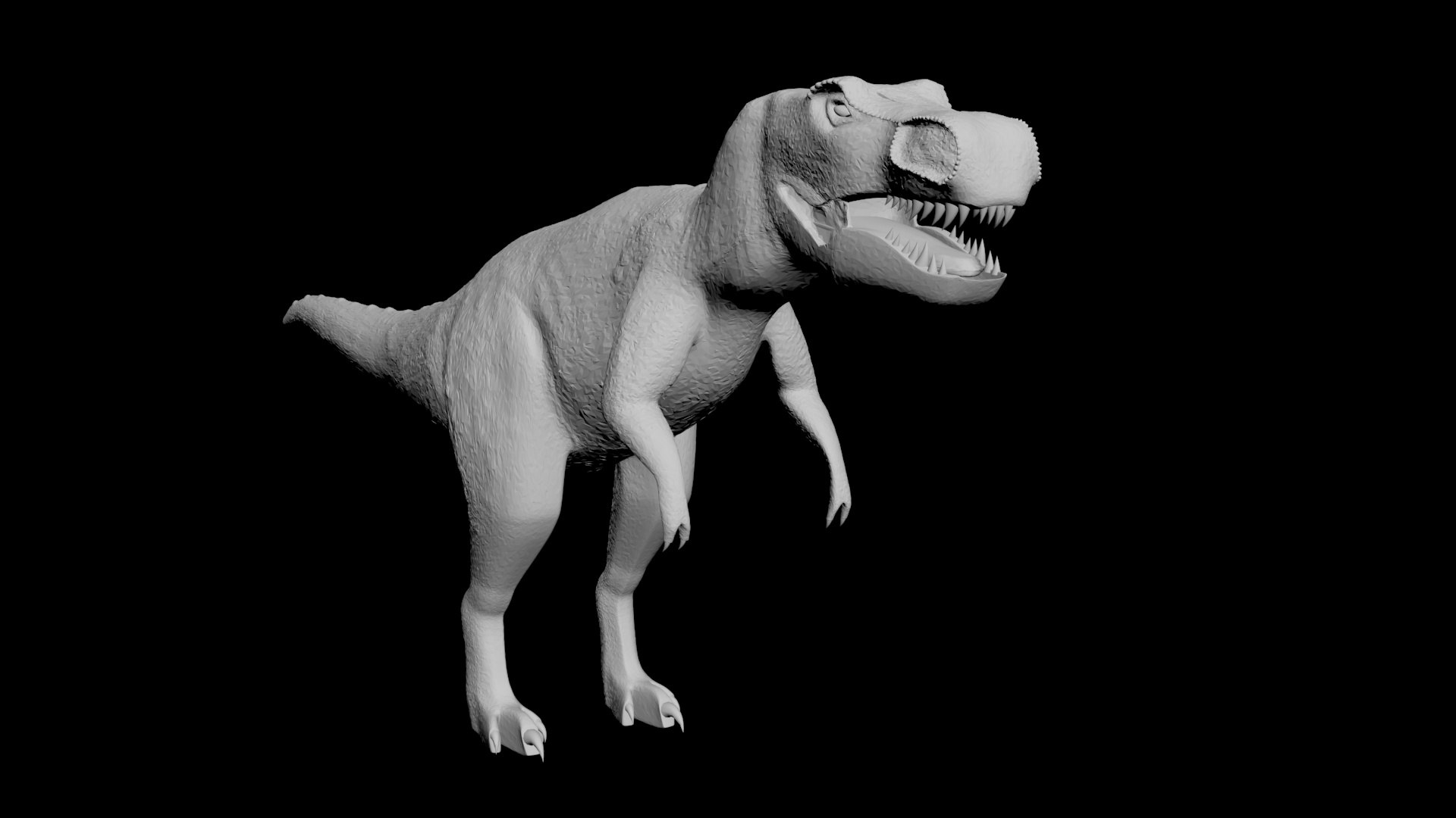 Dinosaur T-rex 3D Model - TurboSquid 1152407