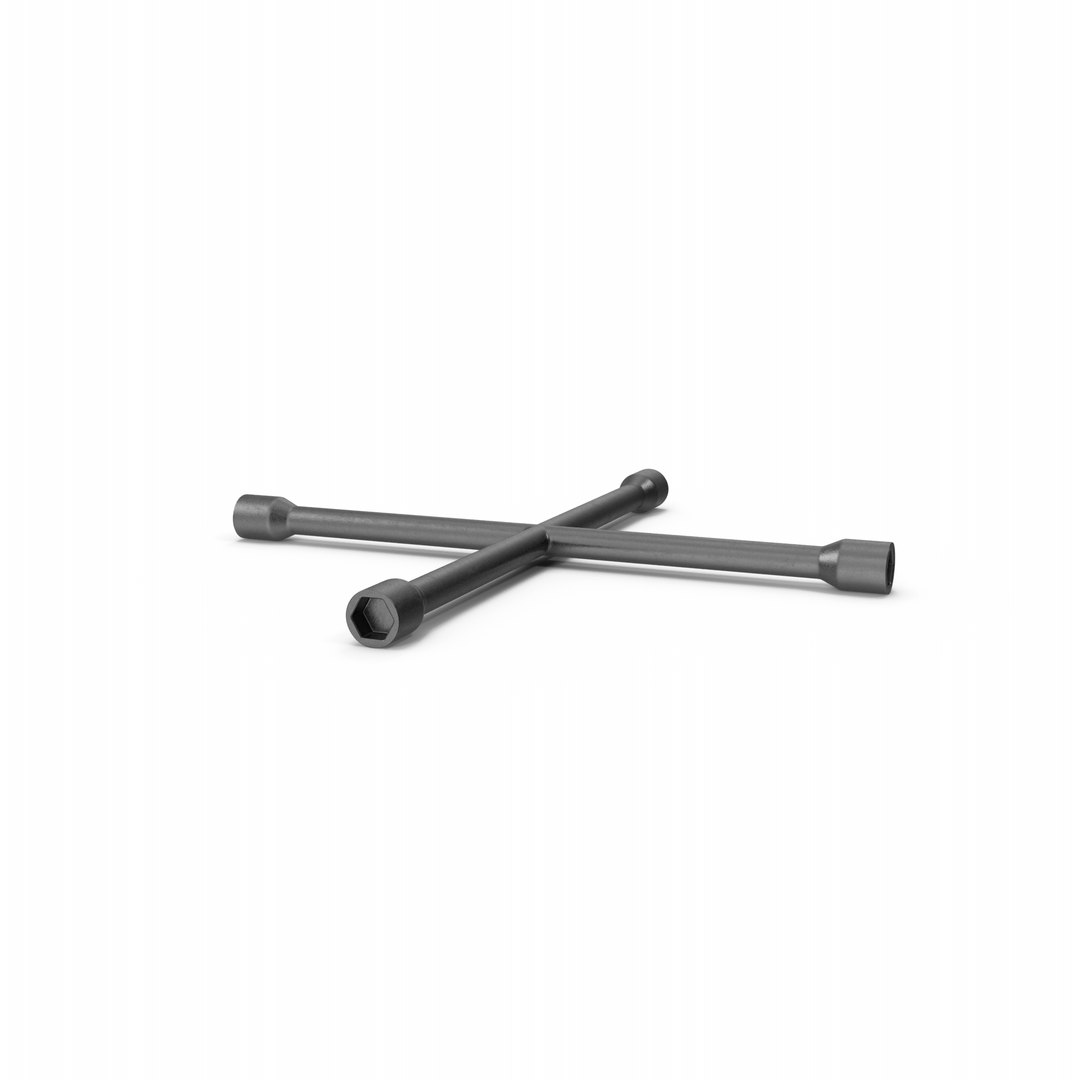 Cross Tire Wrench 3D Model - TurboSquid 1980042