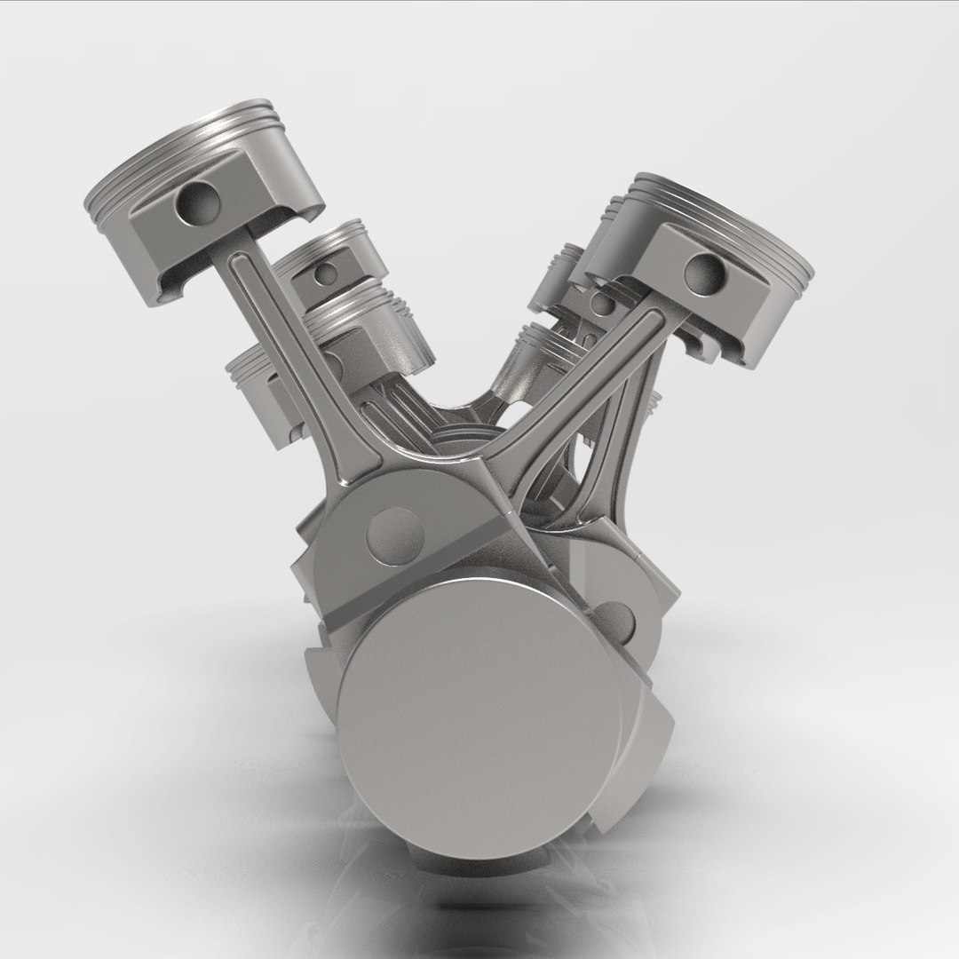 V12 Engine Model - TurboSquid 1209807