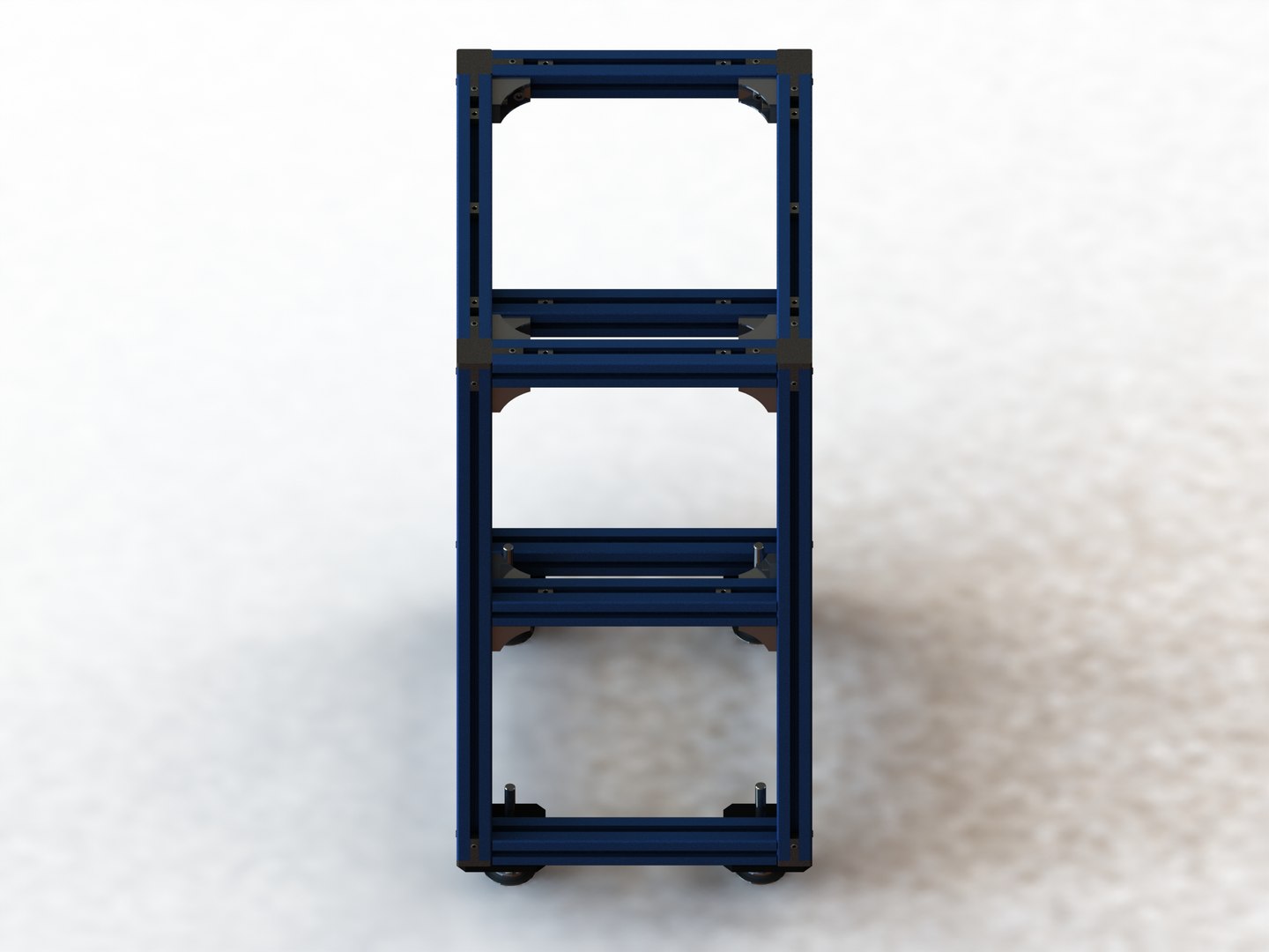 Aluminium Profile Framework WL45 model - TurboSquid 2176305