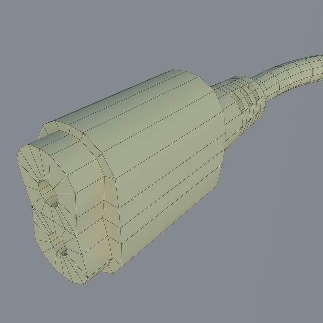 Electric Plug 3D - TurboSquid 1450208