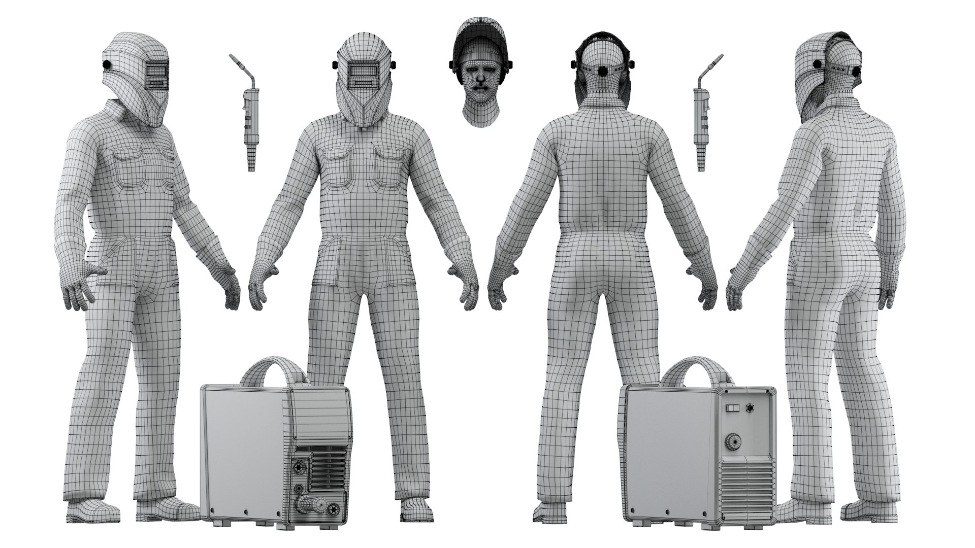 3D Welder - TurboSquid 1731656