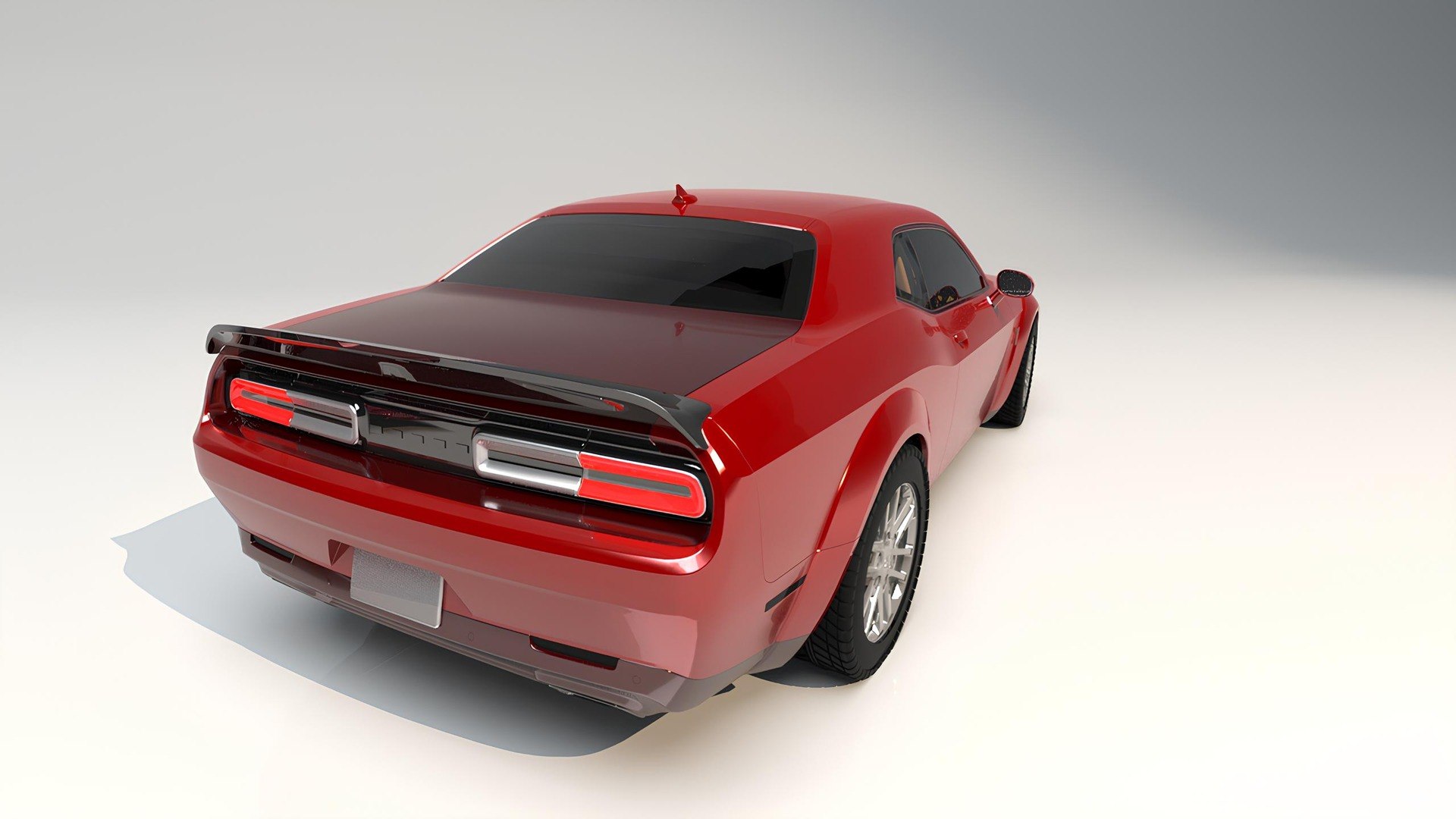 Dodge Challenger Hellcat Redeye 2019 3D Model - TurboSquid 2341932