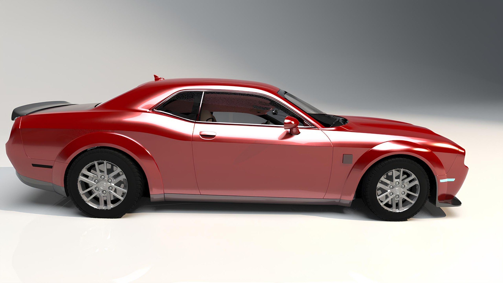 Dodge Challenger Hellcat Redeye 2019 3D Model - TurboSquid 2341932