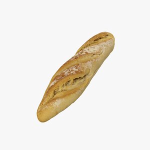 baguette scan 3d model