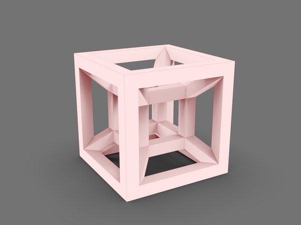 modelo 3d Teseracto - baja poli - TurboSquid 2168893