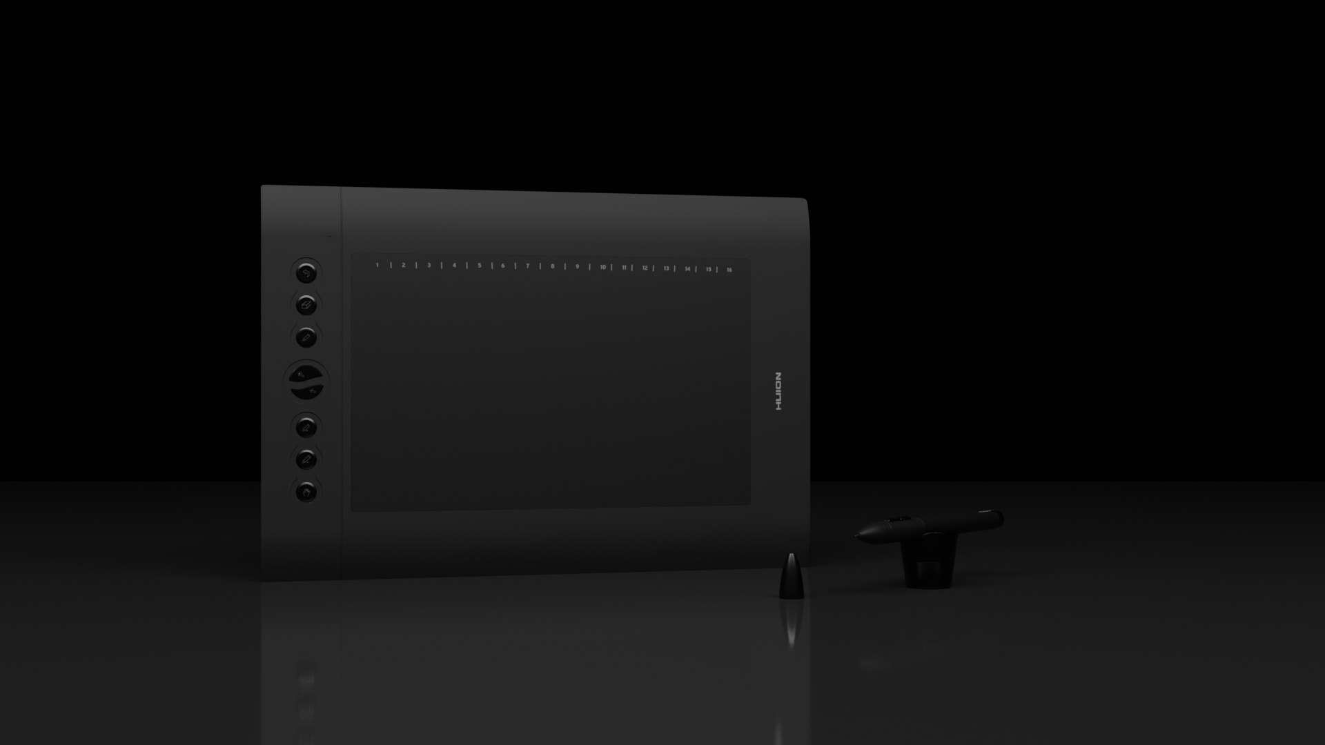 Huion H610 Model - TurboSquid 1703130