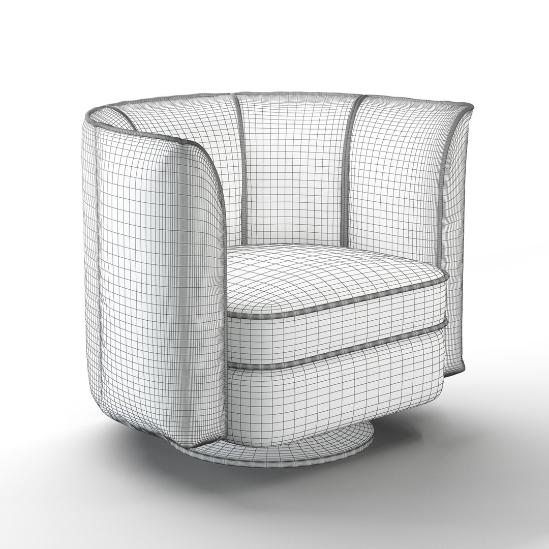 Flower Lounge Chair 3D Model - TurboSquid 1455400