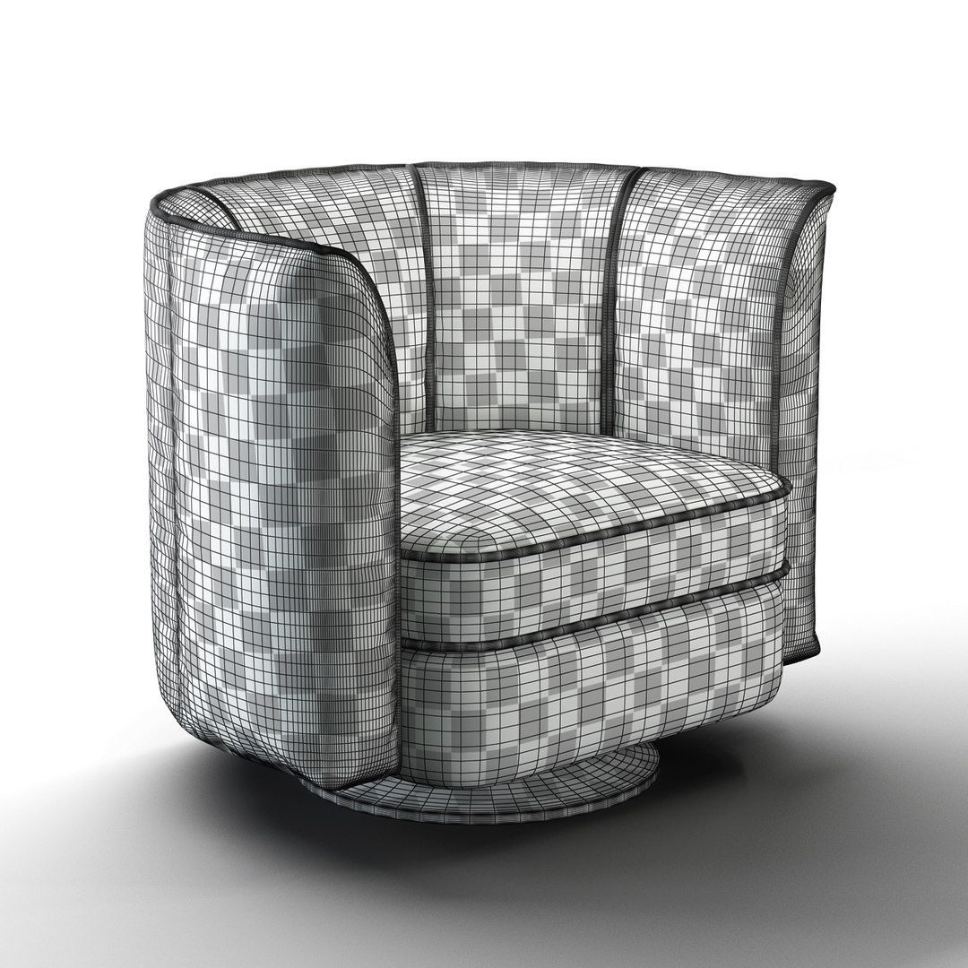 Flower Lounge Chair 3D Model - TurboSquid 1455400