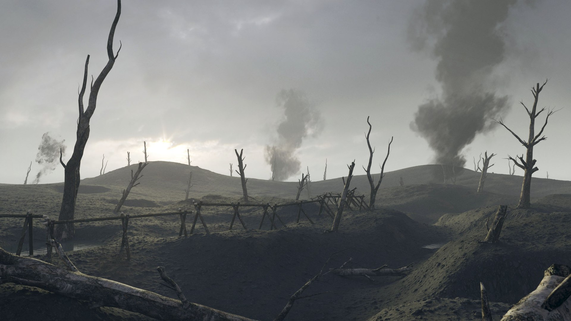 3D Model War Environment - TurboSquid 1873430