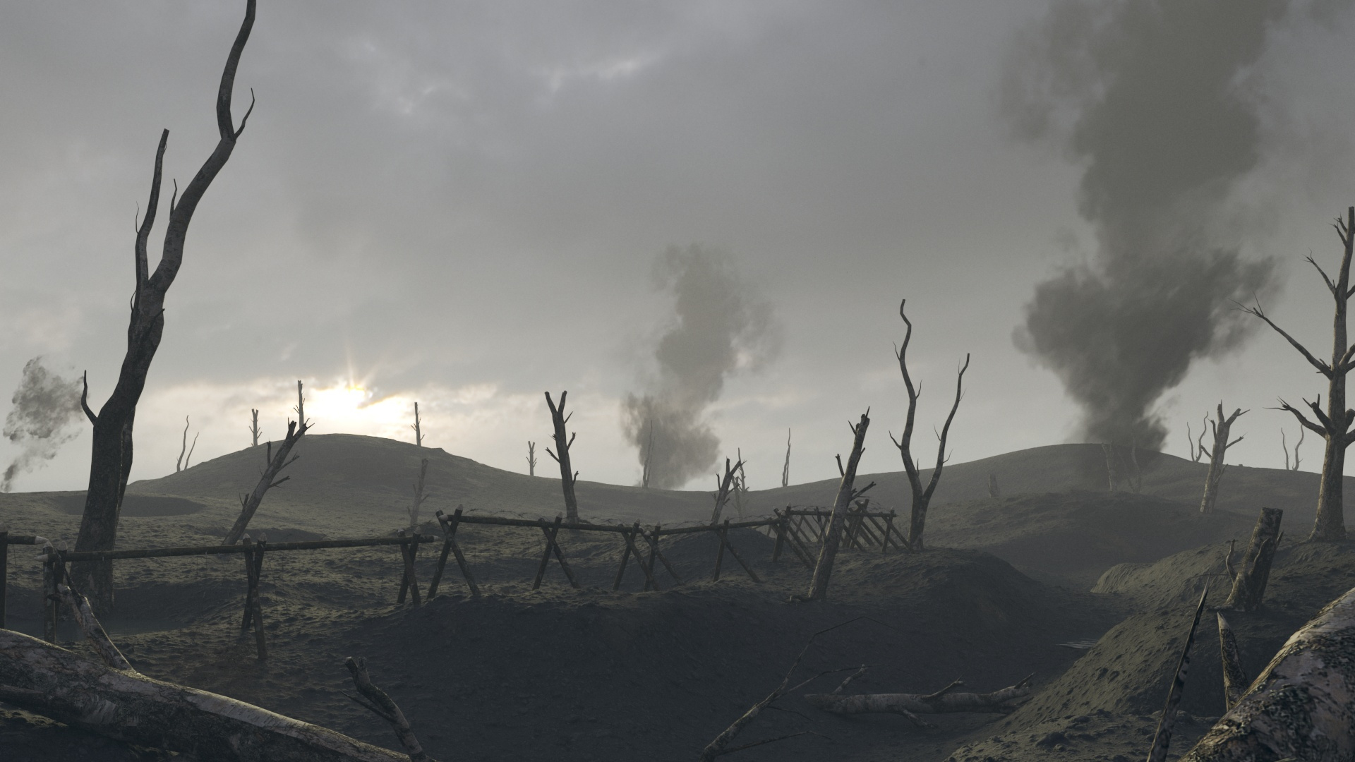 3D Model War Environment - TurboSquid 1873430