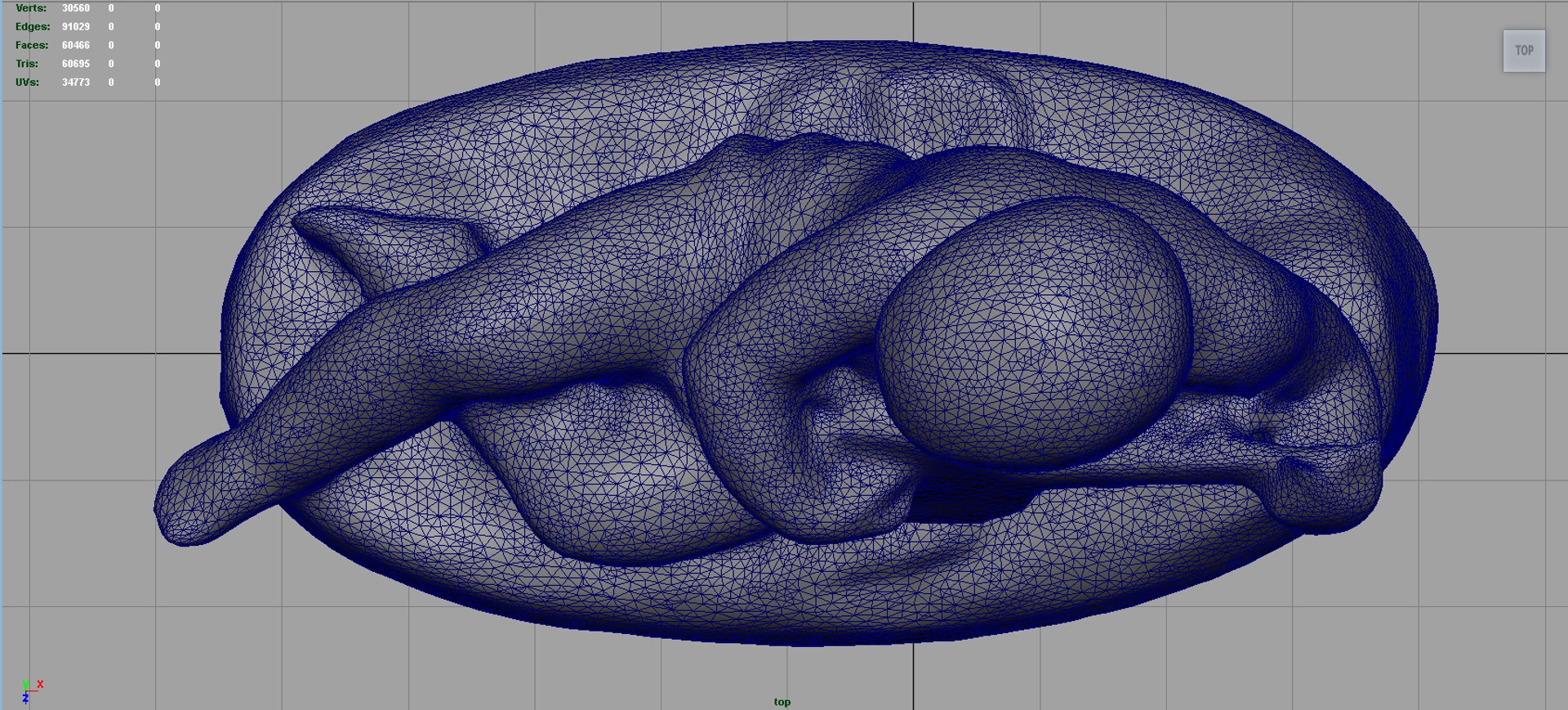 Child Statue 2 3D Model - TurboSquid 1238831