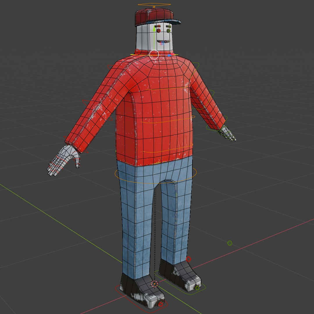 Blender Character Animation 3D - TurboSquid 1520862