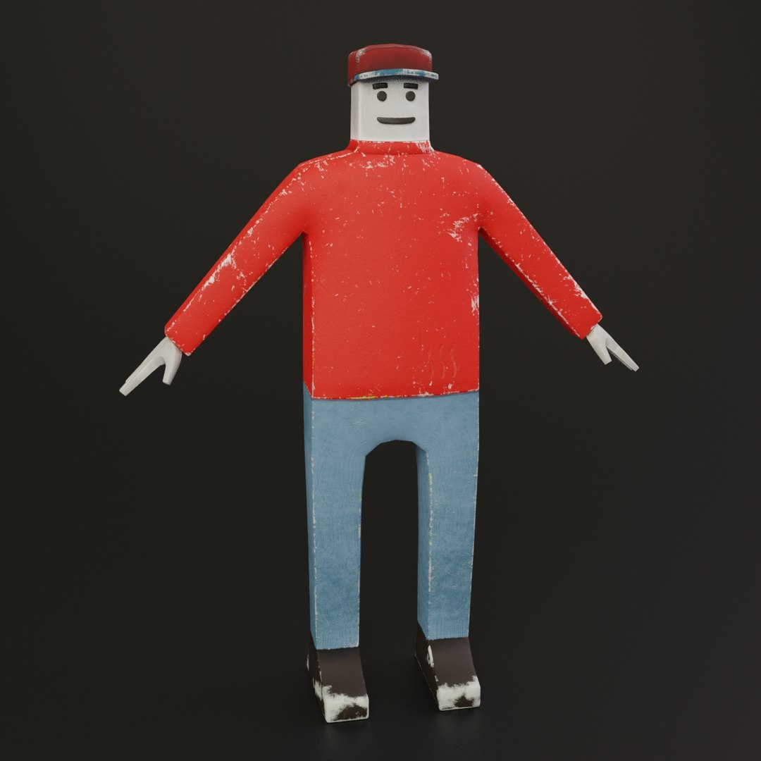 Blender Character Animation 3D - TurboSquid 1520862