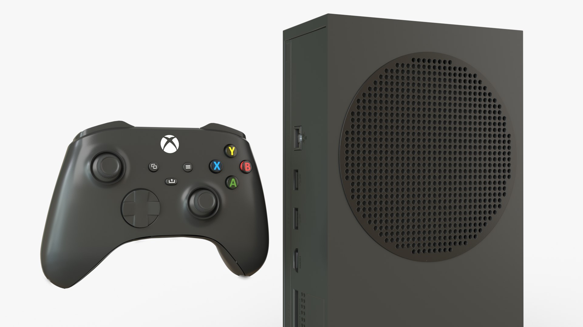 3D XBOX SERIES S BLACK 2023 Model - TurboSquid 2083092