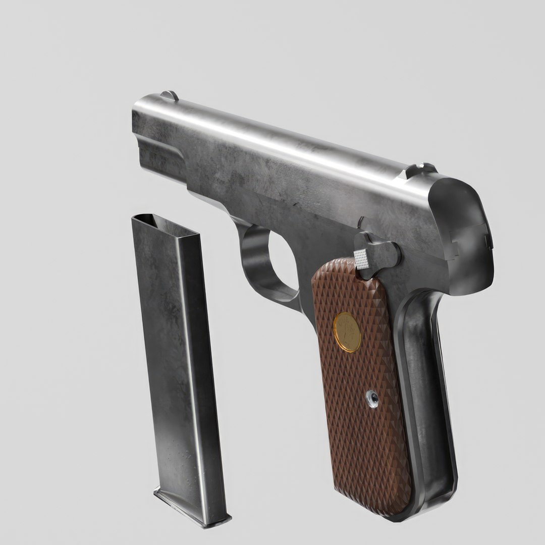 Colt M1903 3D Model - TurboSquid 2379148