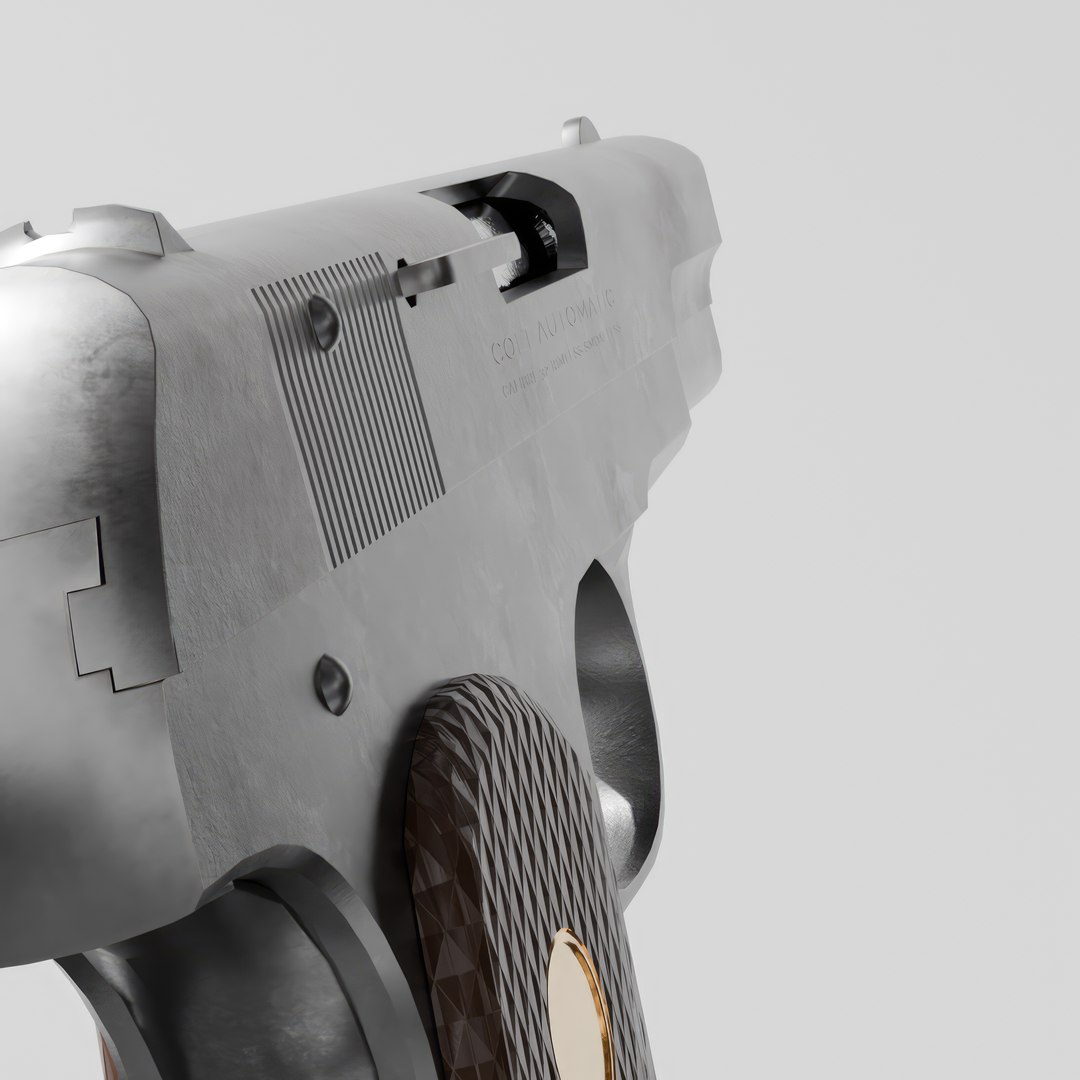 Colt M1903 3D Model - TurboSquid 2379148