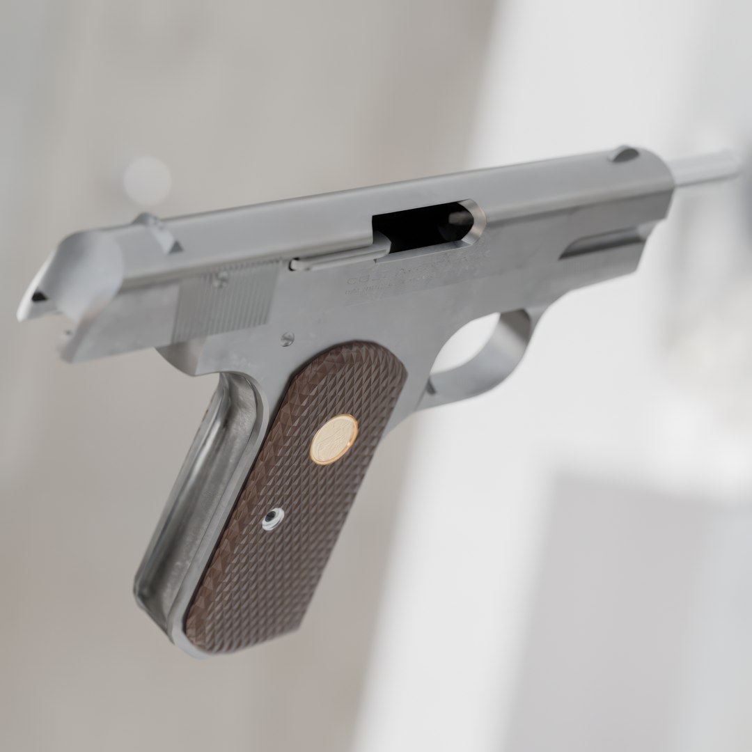 Colt M1903 3D Model - TurboSquid 2379148