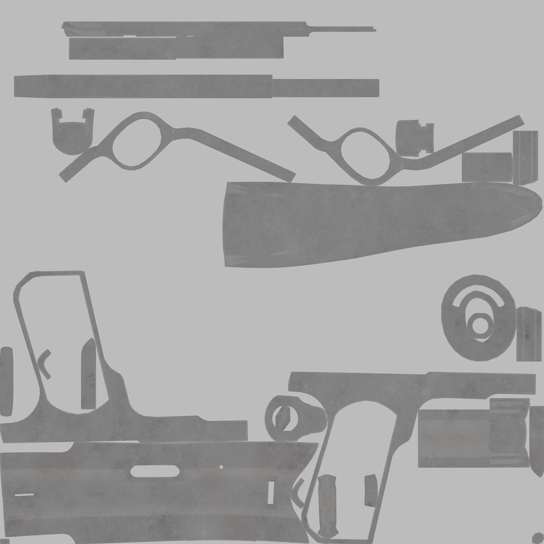 Colt M1903 3D Model - TurboSquid 2379148