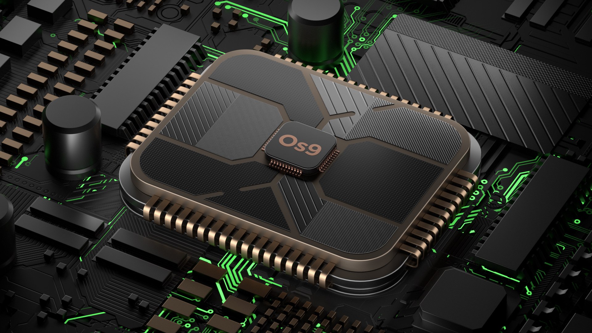 3D Digital Chip Model Computer - TurboSquid 2281107