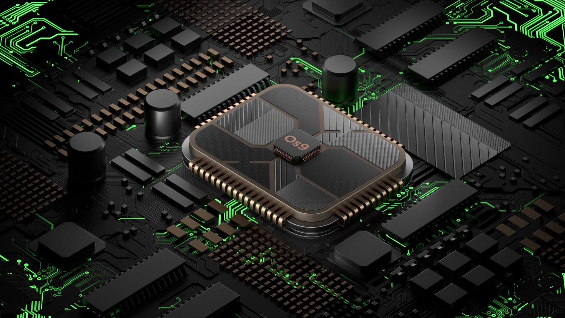 3D Digital Chip Model Computer - TurboSquid 2281107