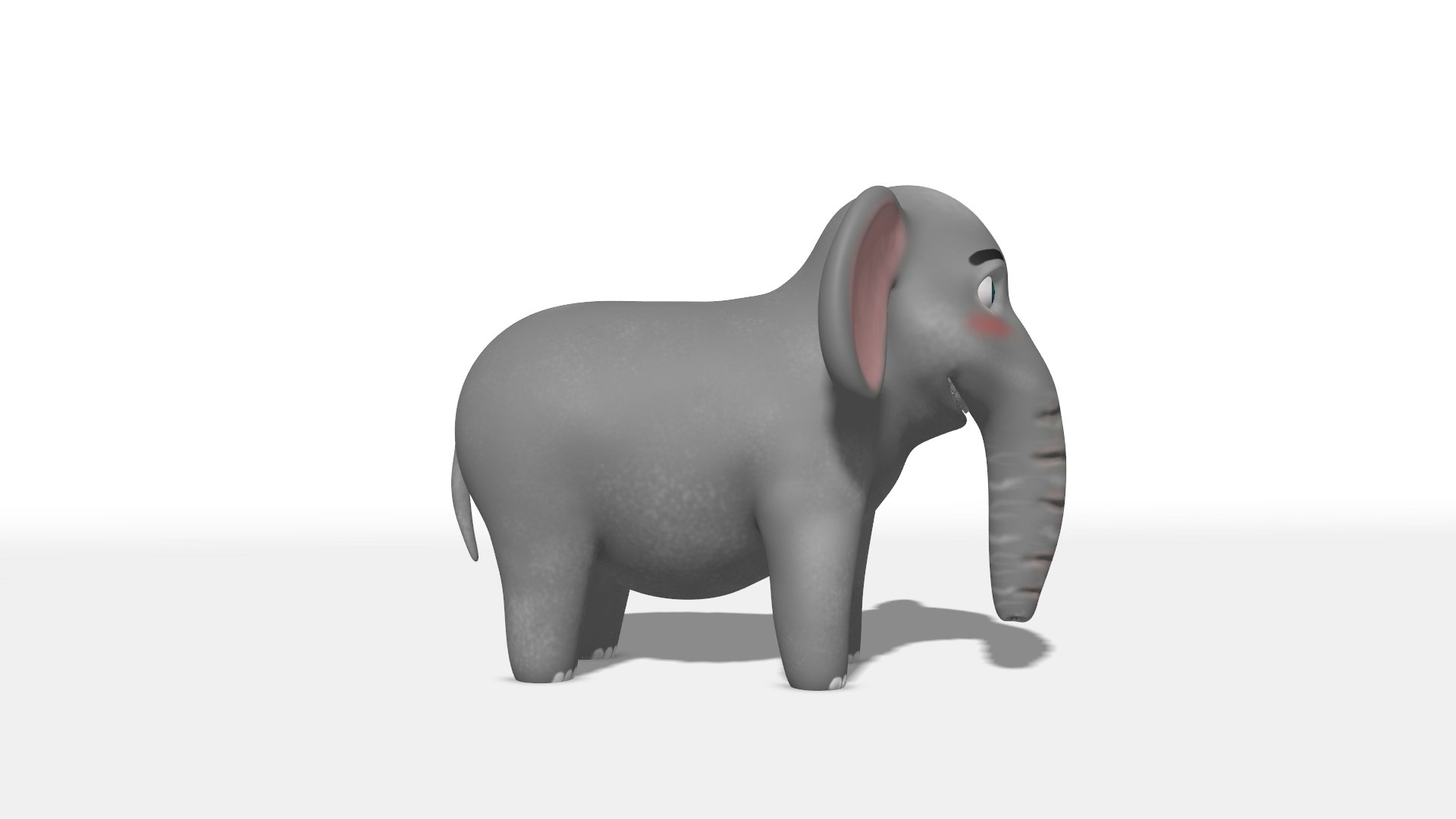 3D Elephant Rigged model - TurboSquid 2162715
