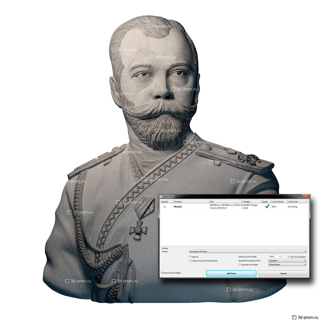 Free Nicholas II Of Russia Nikolai II Alexandrovich Romanov FREE OBJ ...