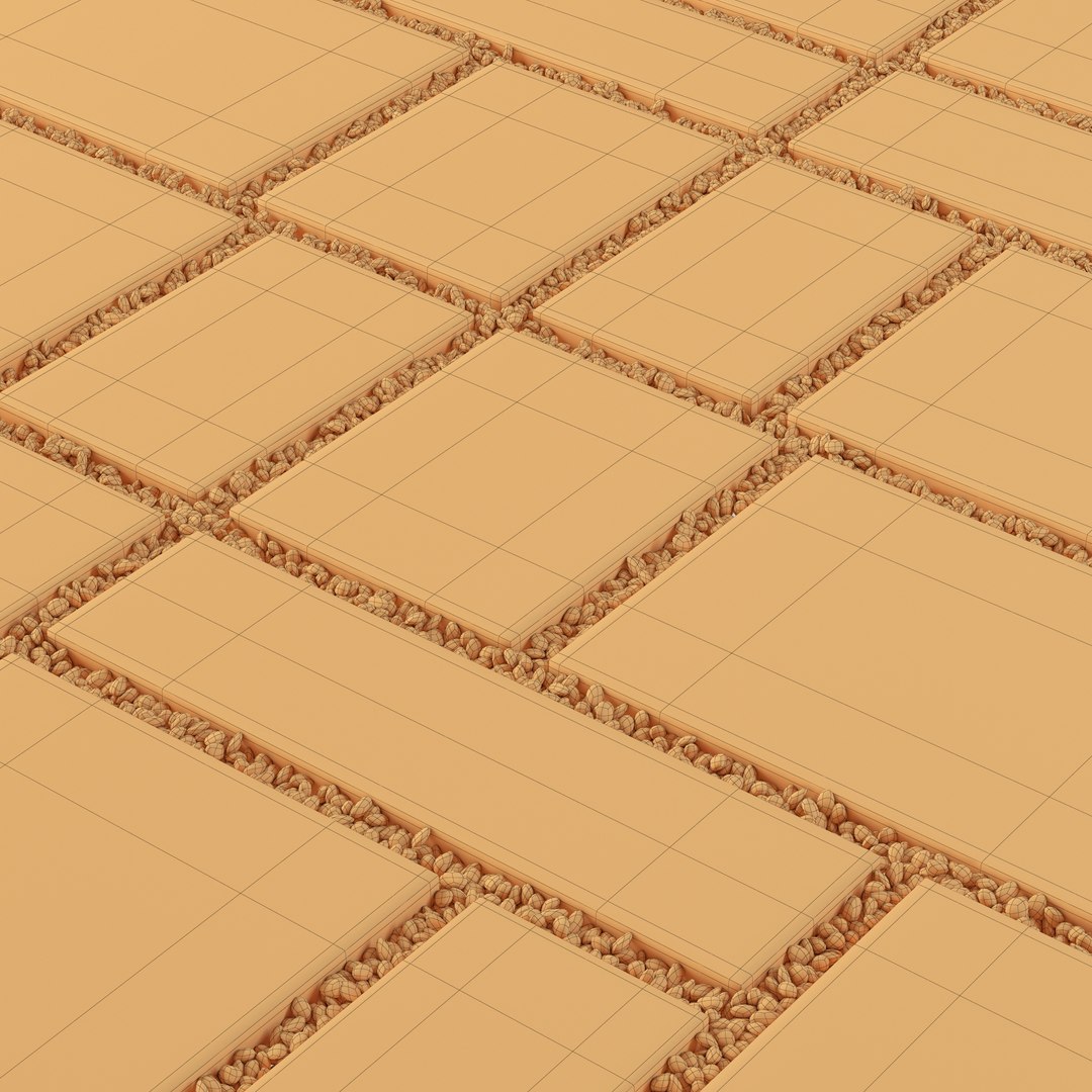 3D Paving Decor N22 Model - TurboSquid 2452157